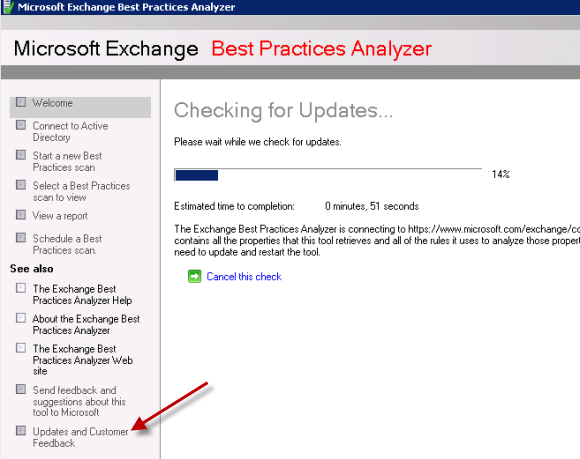 Exchange Best Practices Analyzer Reports Unrecognized Exchange Signature | Practical365