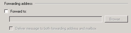How to Configure Mailbox Forwarding in Exchange Server 2007