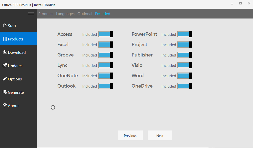 Creating an Office 365 Client Application Installer Using the ...