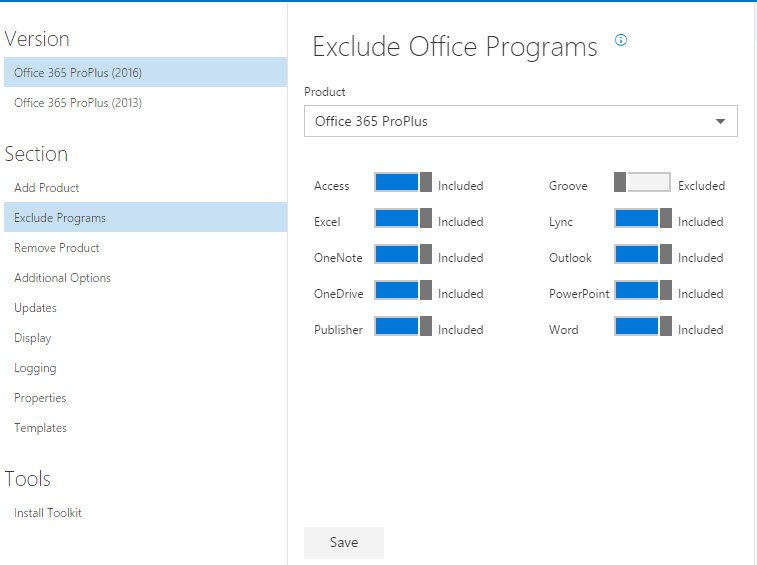 Setting Up a Simple Office 365 Deployment From a Network Share