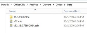 Setting Up a Simple Office 365 Deployment From a Network Share