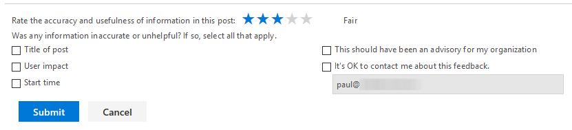 New Service Health Dashboard for Office 365 | Practical365