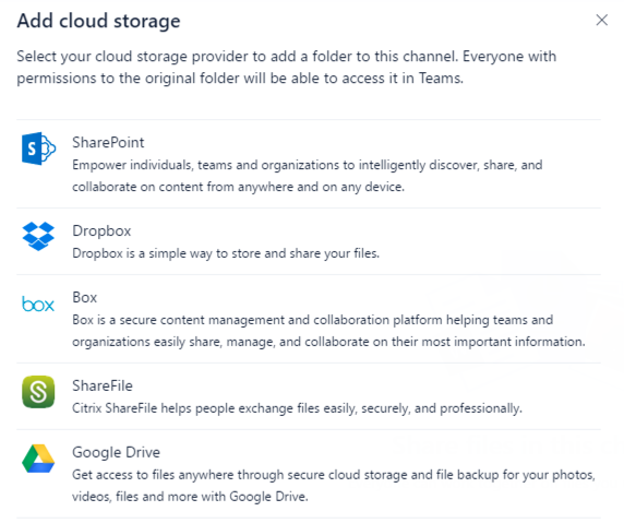 Controlling Third Party Cloud Storage Access for Microsoft Teams ... Controlling Third Party Cloud Storage Access for Microsoft Teams ...