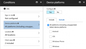 Use Azure AD Conditional Access to Enforce MFA on Unmanaged Devices