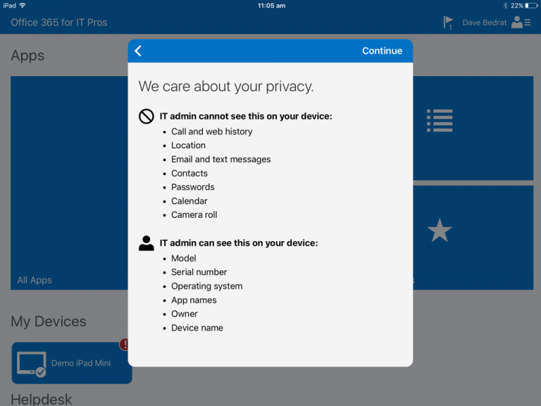 What Can Microsoft Intune See On Your Managed Mobile Devices Practical365 
