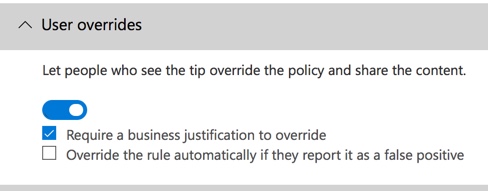 Unable to Turn Off User Overrides in Office 365 DLP Policies | Practical365