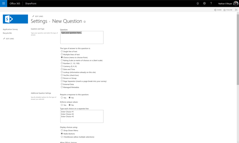 Creating Surveys in Office 365: Microsoft Forms vs. SharePoint Survey ...