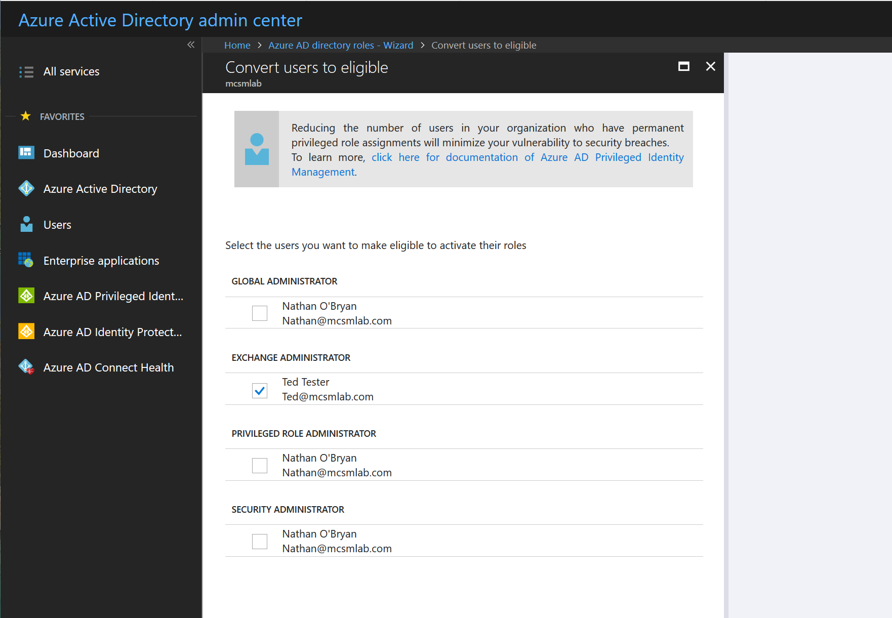 Securing Admin Access with Privileged Identity Management for Azure AD