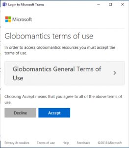 Configuring Terms of Use for Office 365 and Azure Active Directory Logins