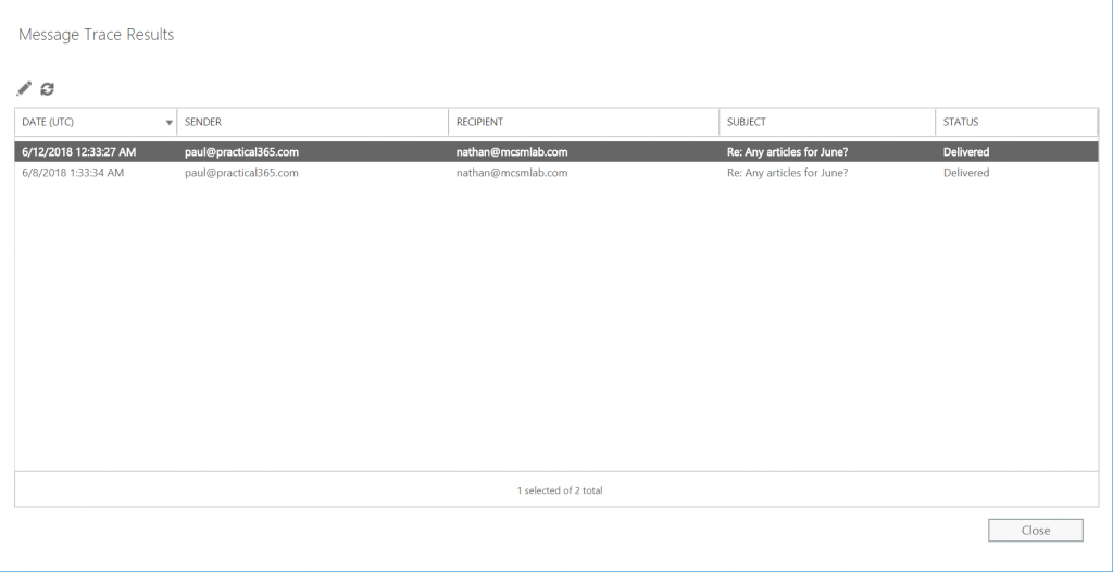 Improvements in Exchange Online Message Tracing | Practical365