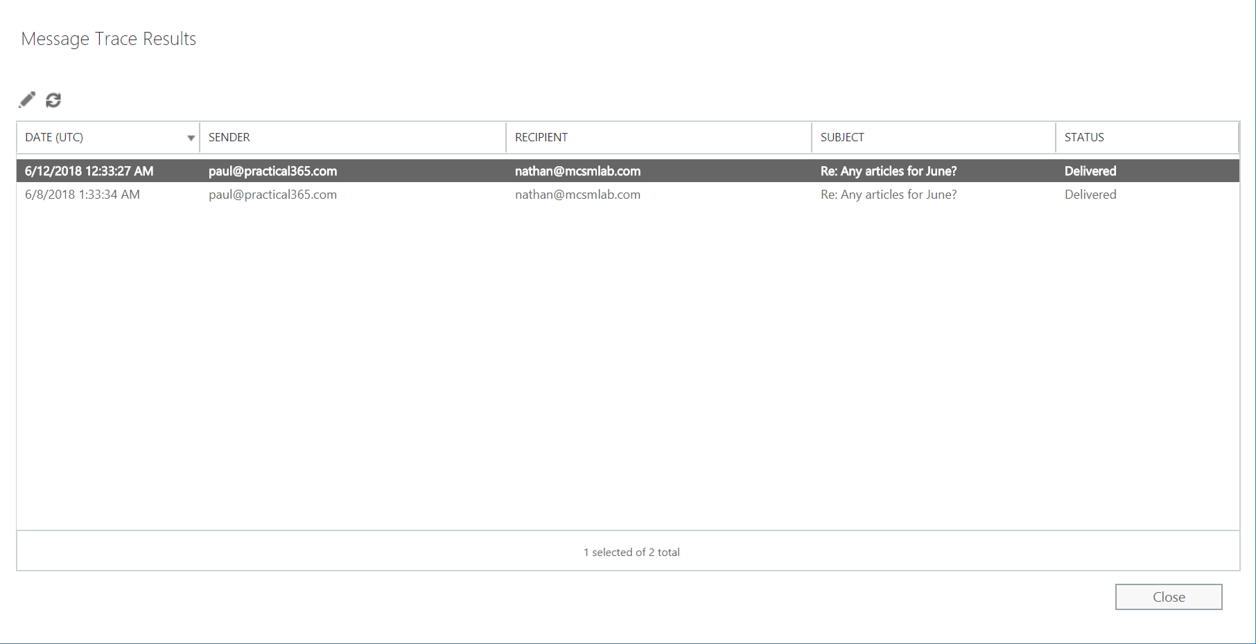 Improvements in Exchange Online Message Tracing | Practical365