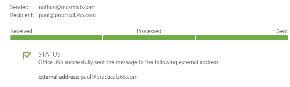 Improvements in Exchange Online Message Tracing | Practical365