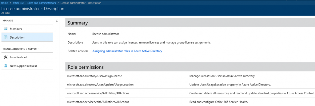 License Admin Role and Other Improvements in Azure AD Administration ...