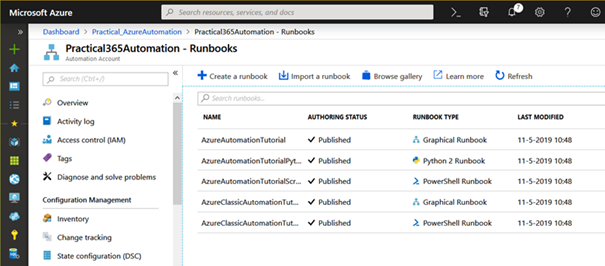 How To Use Azure Automation With Sharepoint Online Part One 8144