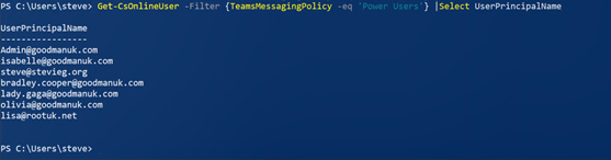 Using Powershell to apply Messaging Policies to Teams Users | Practical365