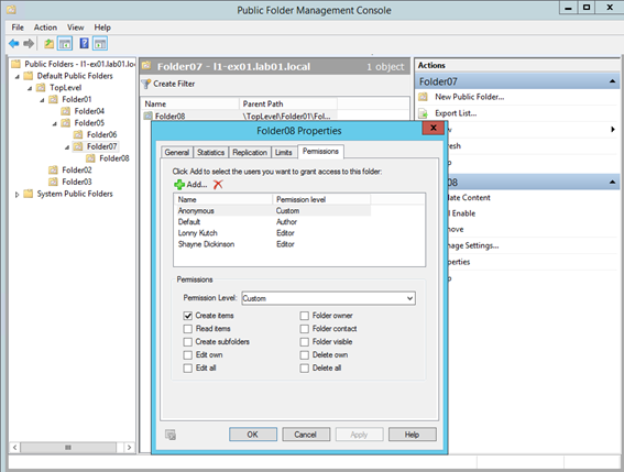 Replacing permissions on Public Folder Trees | Practical365