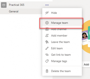 Create an all company Team for better communications and to enable ...