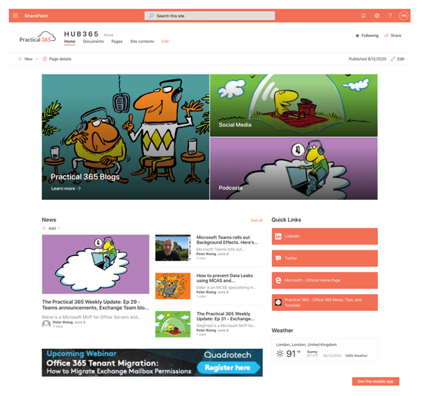 How to create Modern SharePoint Online Team Sites - Part One | Practical365