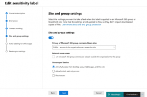 Using sensitivity labels with SharePoint sites, Microsoft Teams, and ...
