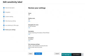 Using sensitivity labels with SharePoint sites, Microsoft Teams, and ...