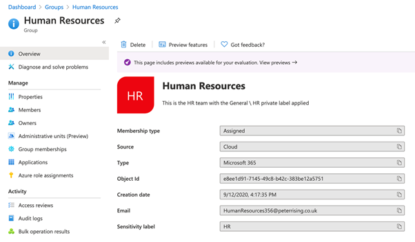 Using sensitivity labels with SharePoint sites, Microsoft Teams, and ...