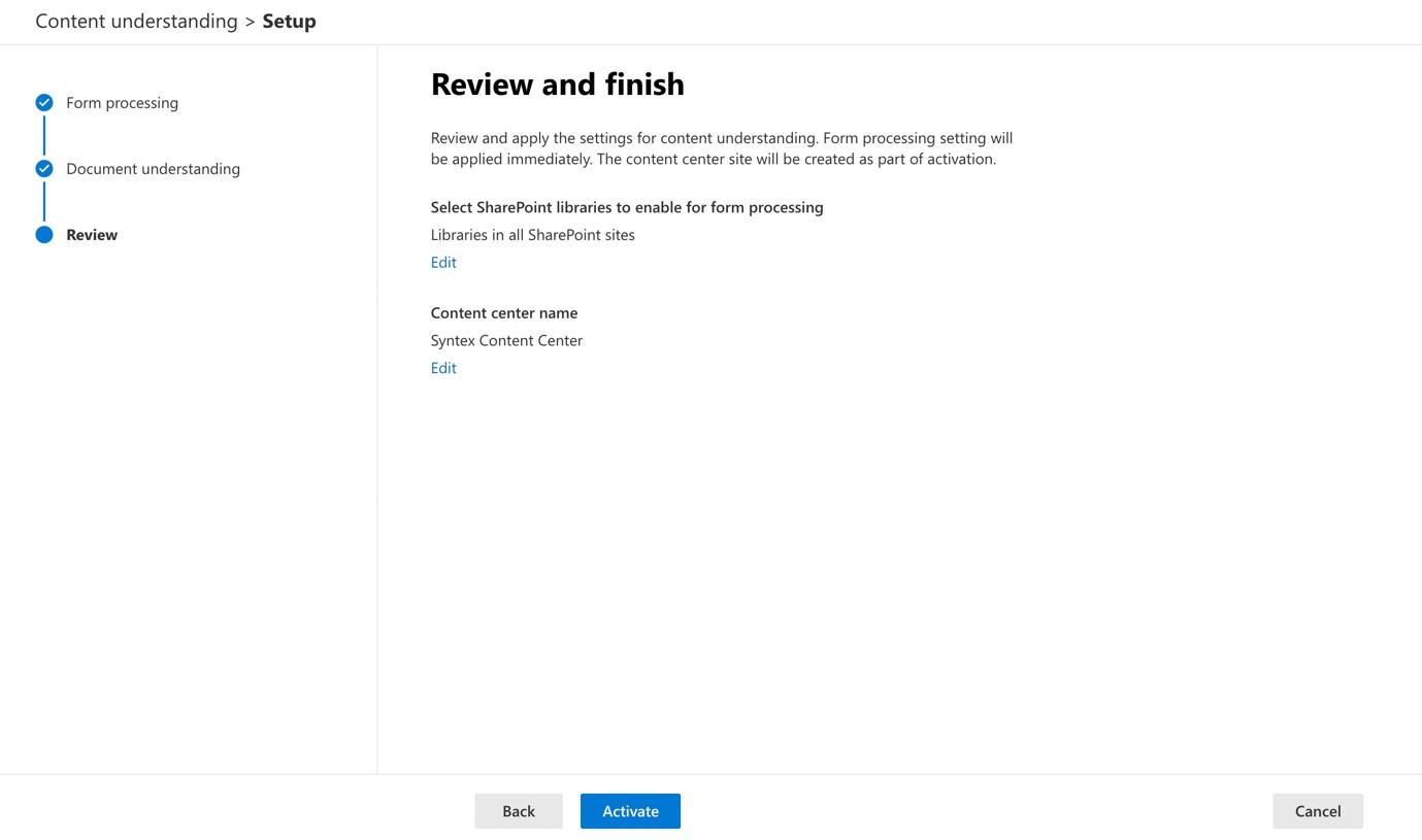 Hands-on SharePoint Syntex - Part I