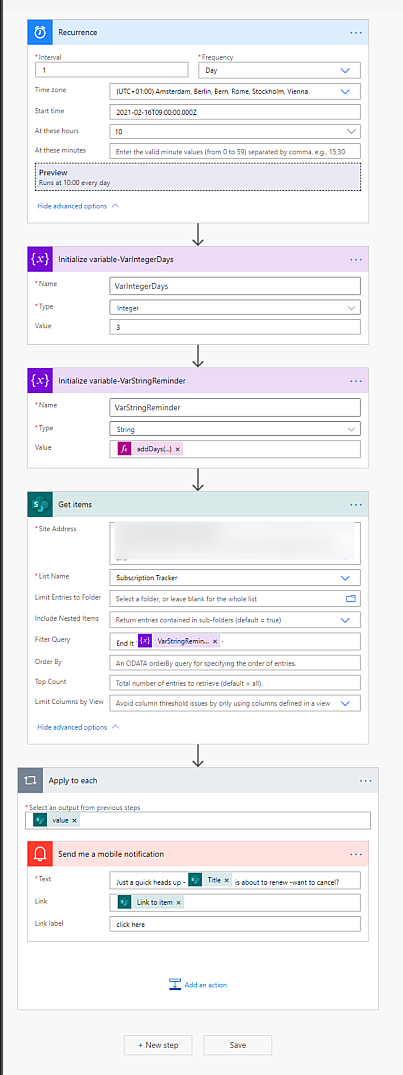 How to Create a Subscription Tracker with Microsoft Lists and Power ...