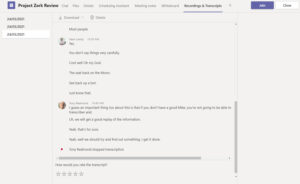 Microsoft Delivers Live Transcription with Speaker Attribution for ...