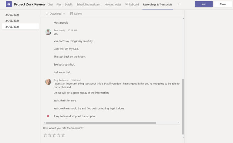 Microsoft Delivers Live Transcription with Speaker Attribution for ...