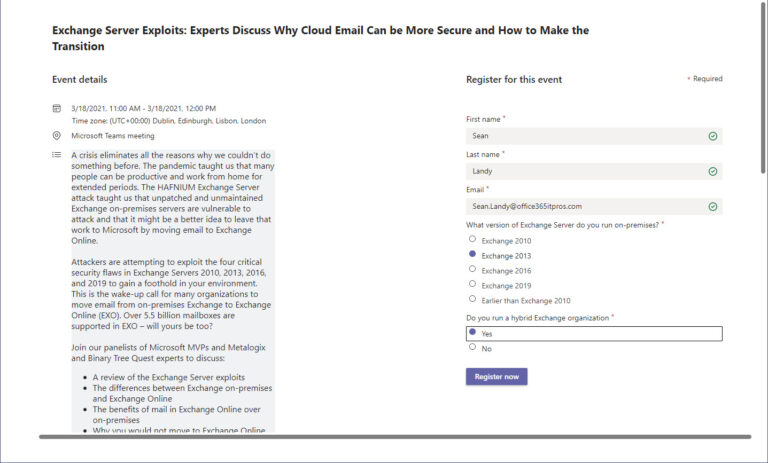 Teams Meetings Get Webinar Capability | Practical365