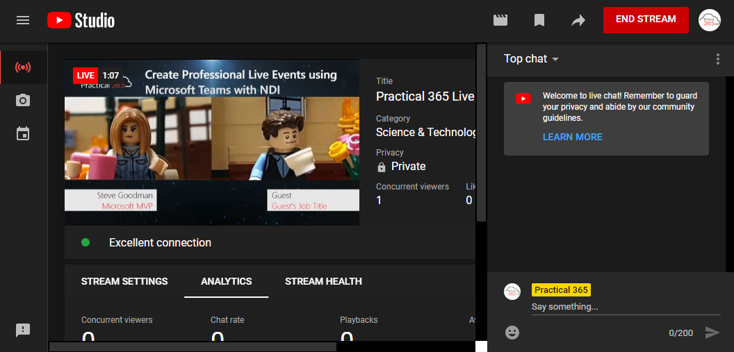 How to Live Stream Microsoft Teams Events to YouTube and Social Media | Practical365