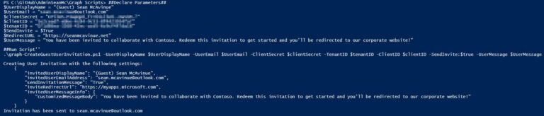Creating Custom B2B Guest User Invitations with Graph API | Practical365