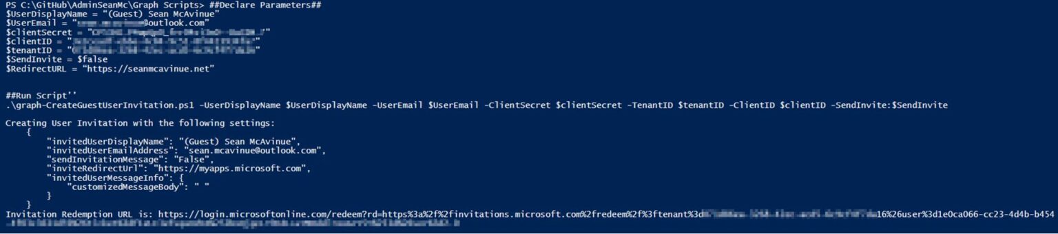 Creating Custom B2b Guest User Invitations With Graph Api Practical365 