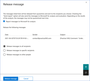 Managing Office 365 Quarantine Confusion | Practical365