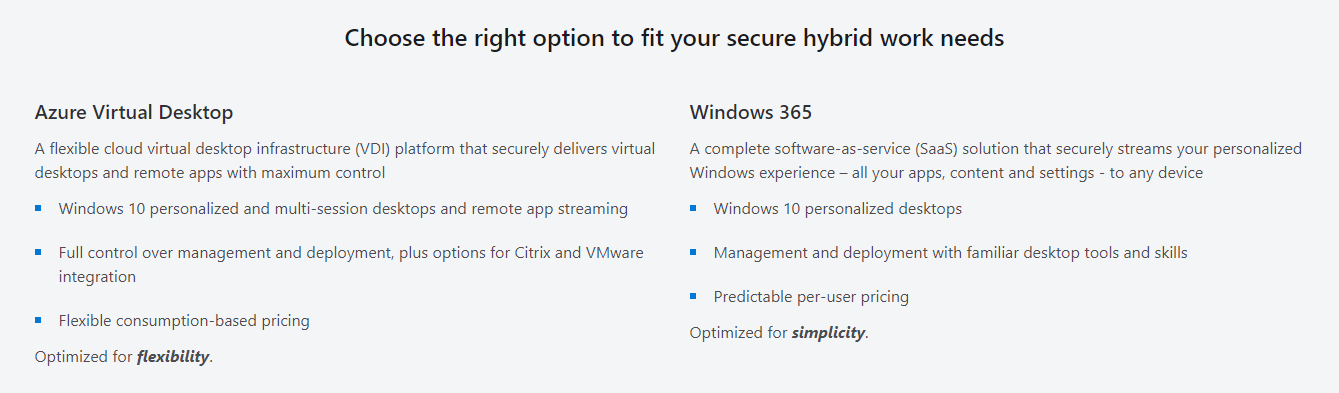 Windows 365 Announced and Azure Virtual Desktop Gains New Features ...