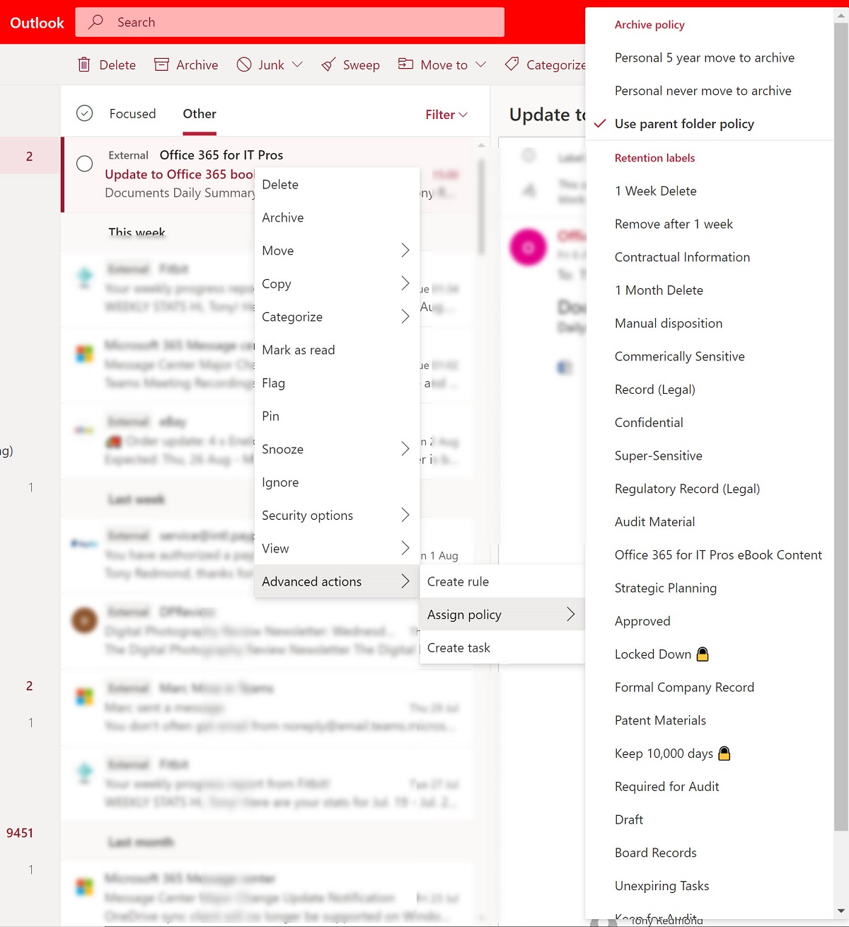 Migration from Exchange Online MRM Policies to Microsoft 365 Can be Hard