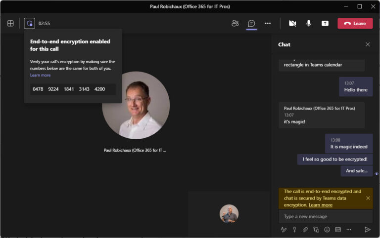 Teams End-to-End Encryption Finally Rolls Out to Desktop Clients ...