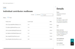 Using Adaptive Scopes with Microsoft 365 Retention Policies for Users ...