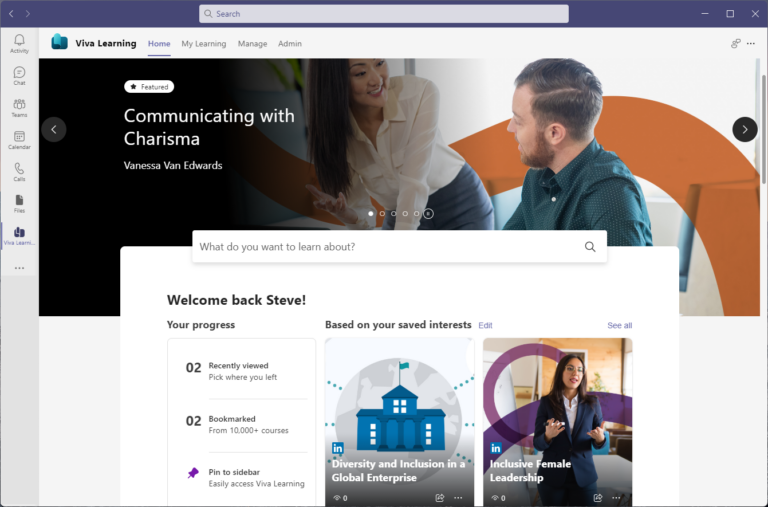 Set up Viva Learning and publish your own content using SharePoint ...
