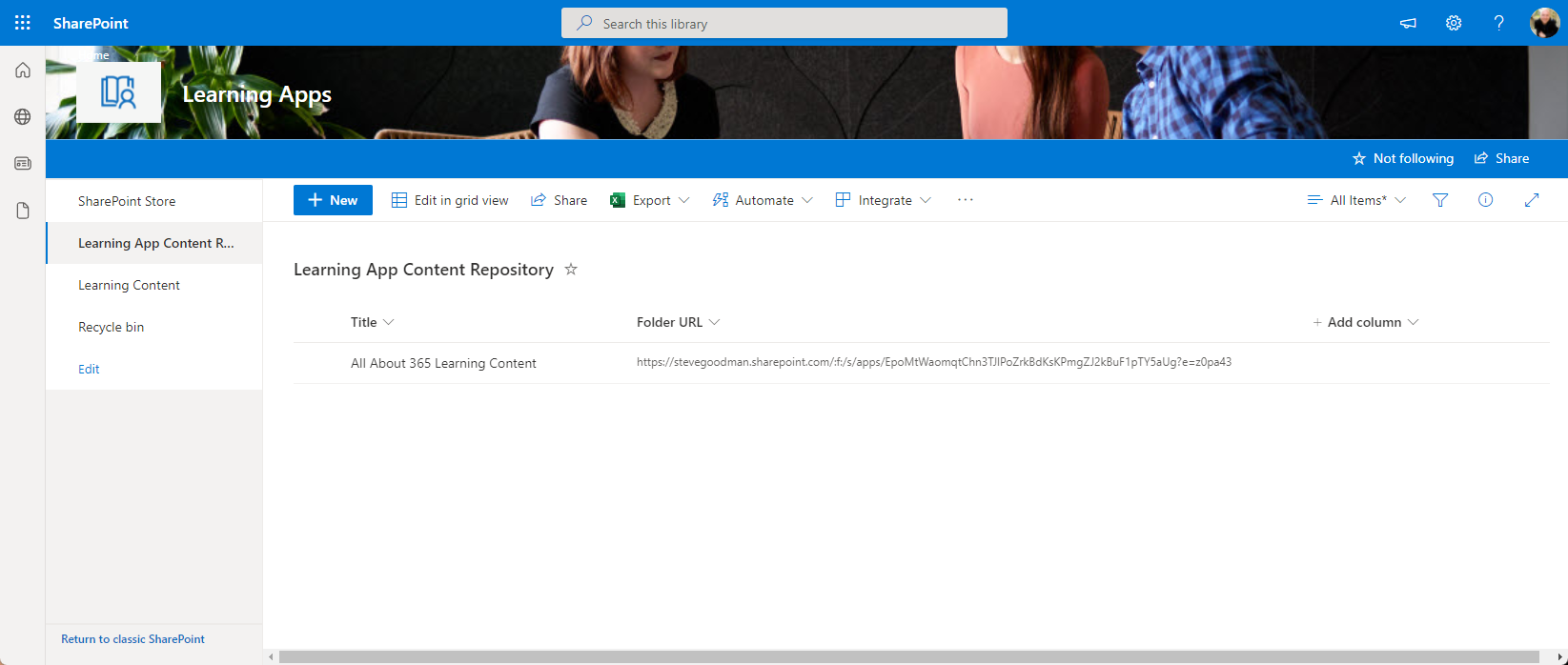 Set up Viva Learning and publish your own content using SharePoint ...