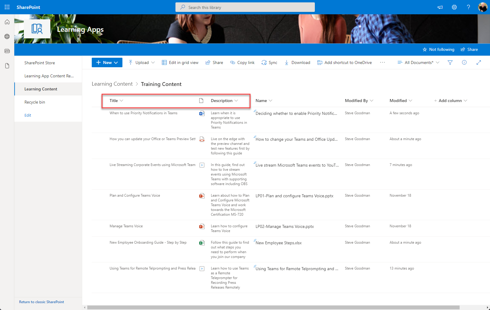 Set up Viva Learning and publish your own content using SharePoint | Practical365