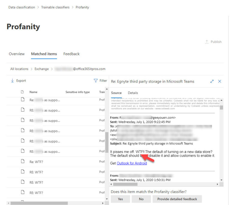 Managing the Lifecycle of Custom Trainable Classifiers