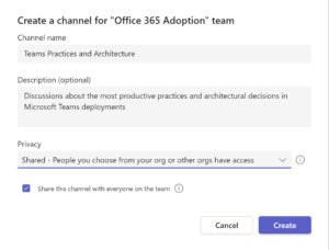Microsoft Launches Shared Channels