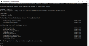 Update Makes it Possible to Consider Removing the last Exchange Server