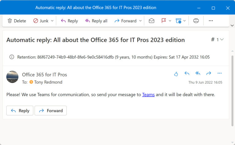 Set Auto-Reply for Group Mailboxes with PowerShell