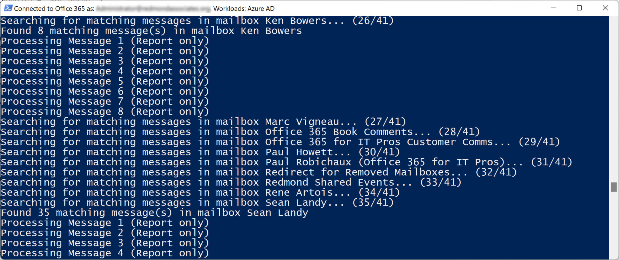 Writing a Mailbox Clean-Up Script Using Graph APIs
