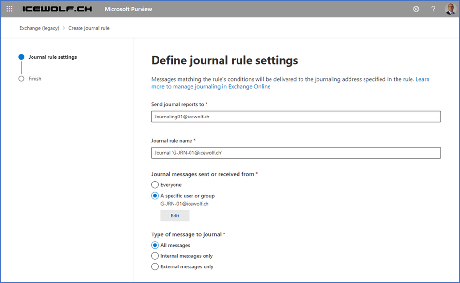 Journaling In Exchange Practical365