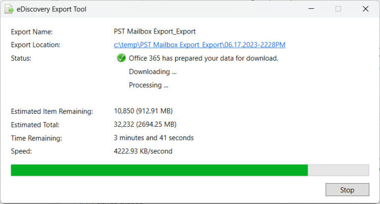 How to Export Exchange Online Mailboxes to PSTs