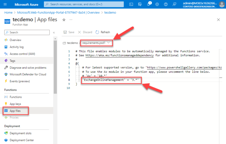 Using Azure Functions for Exchange Online | Practical365