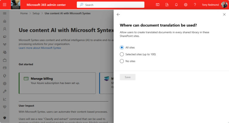 Using SharePoint Translation to Translate Office Documents